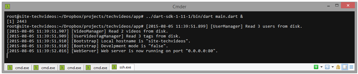 How to deploy your Dart server to DigitalOcean using Dropbox • Special ...